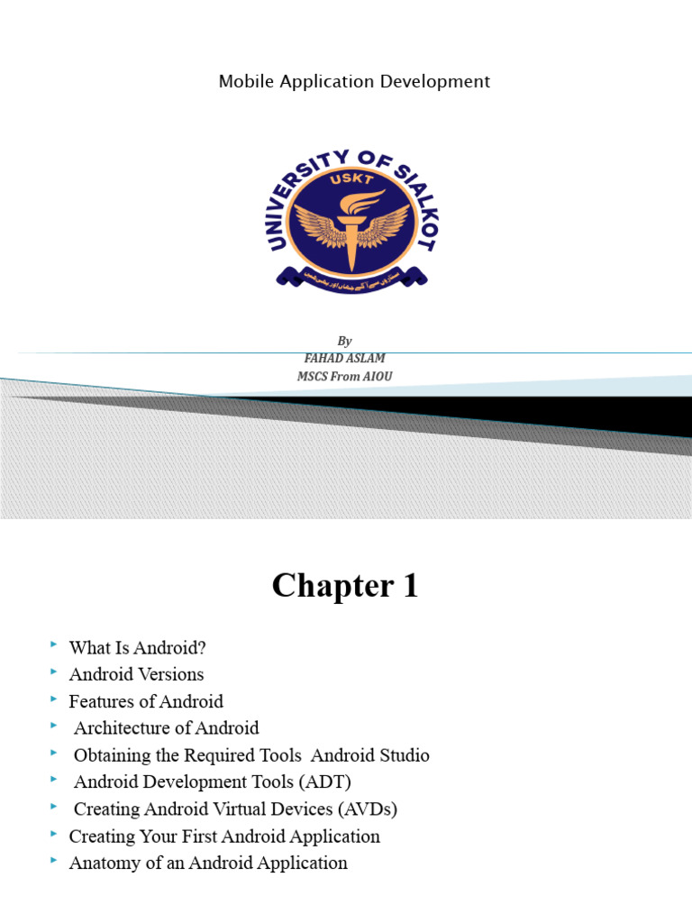 Chapter 1 | PDF | Android (Operating System) | Mobile App