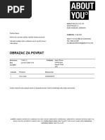 Reklamacijski Zapisnik | PDF