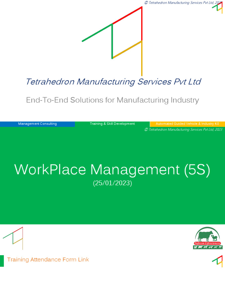 5S Training Workshop | PDF