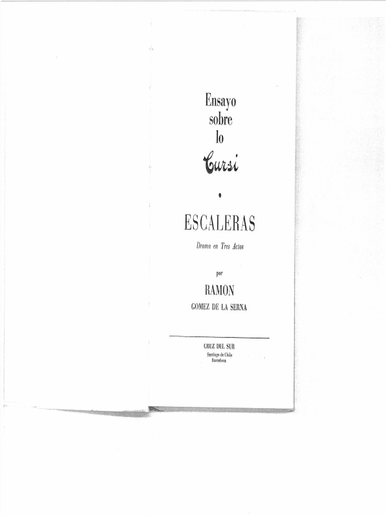 Ramón-Ensayo Sobre Lo Cursi | PDF
