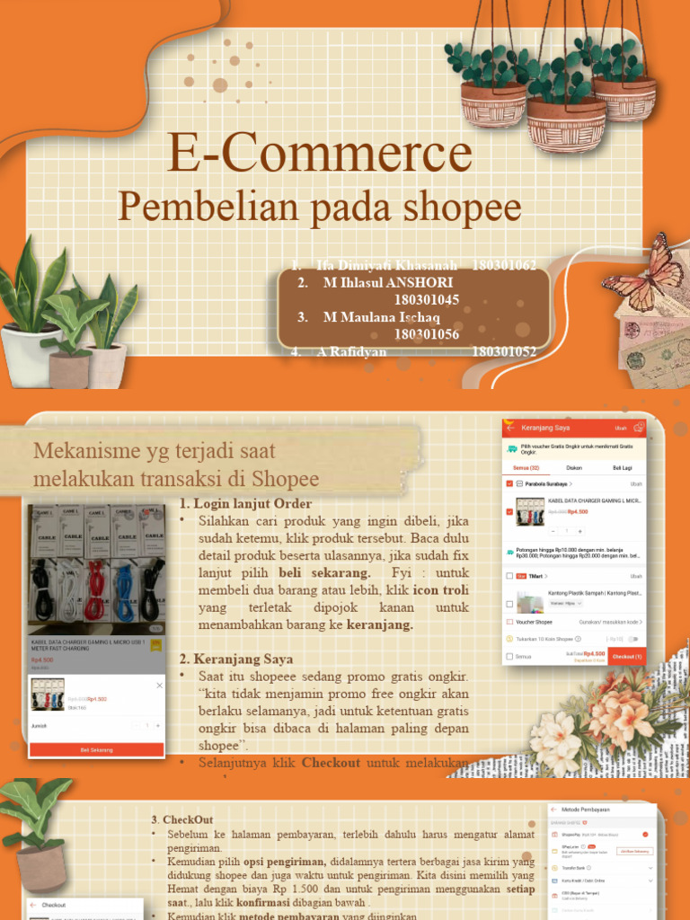 Tugas Ecommerce - Shopee | PDF