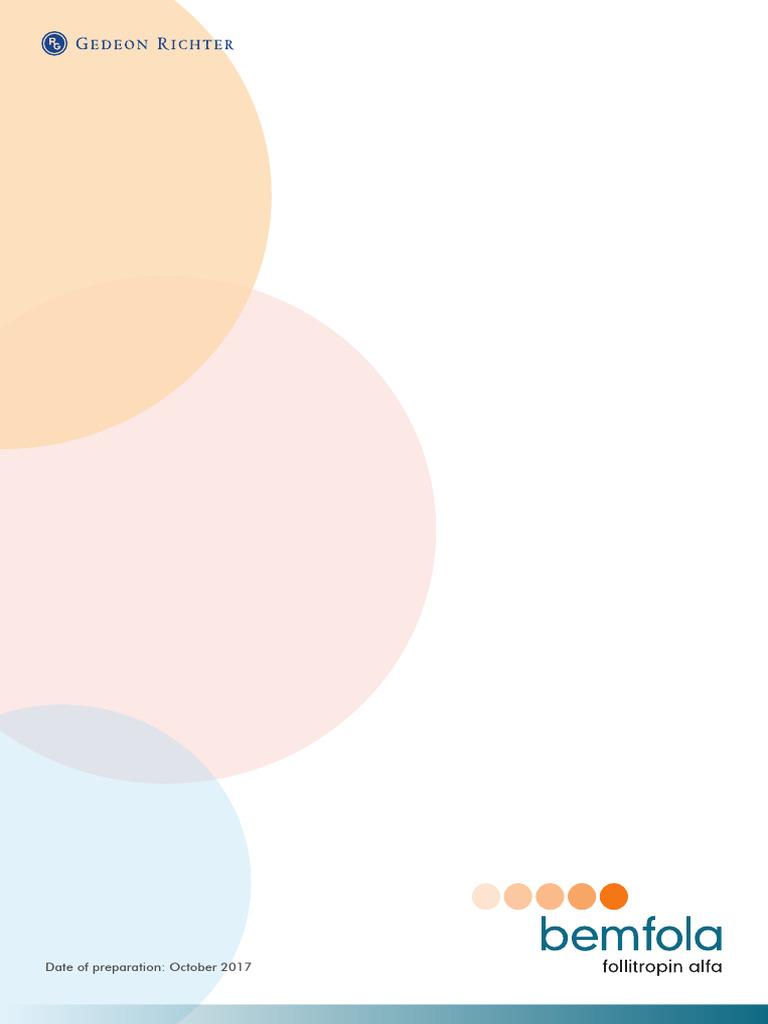 Guía de Inyección de Bemfola | PDF | Inyección (medicina) | Residuos