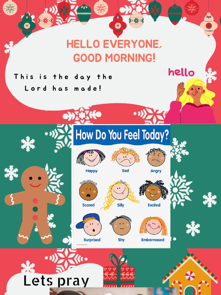 Hello Everyone, Good MORNING! | PDF