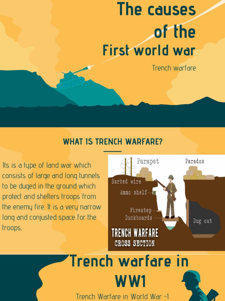 Trench Warfare Presentation History Class | PDF | Young Adult | Classics