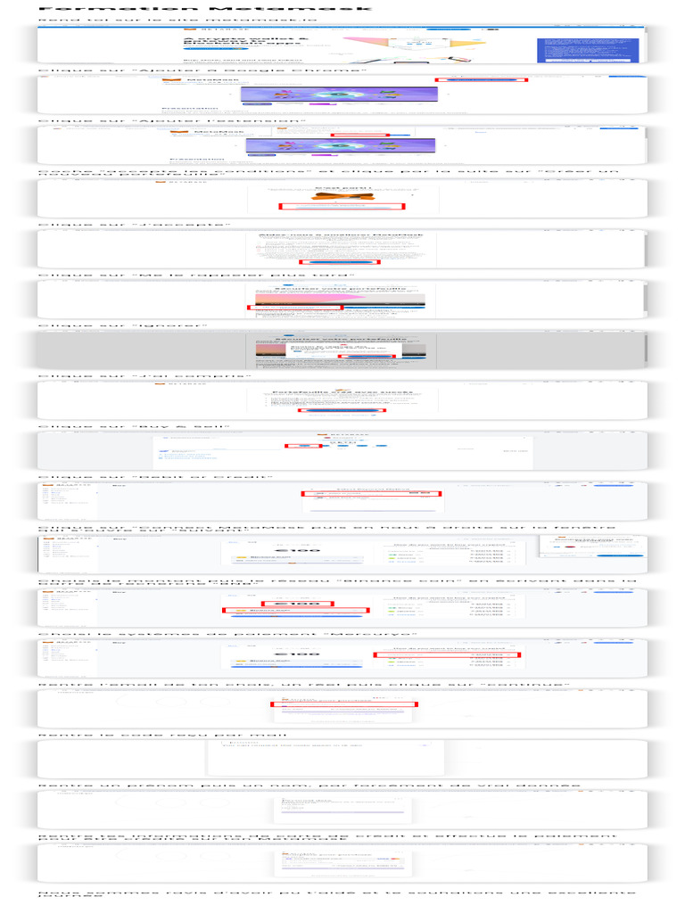 Tuto d'installation de MetaMask | PDF | Finance et gestion monétaire
