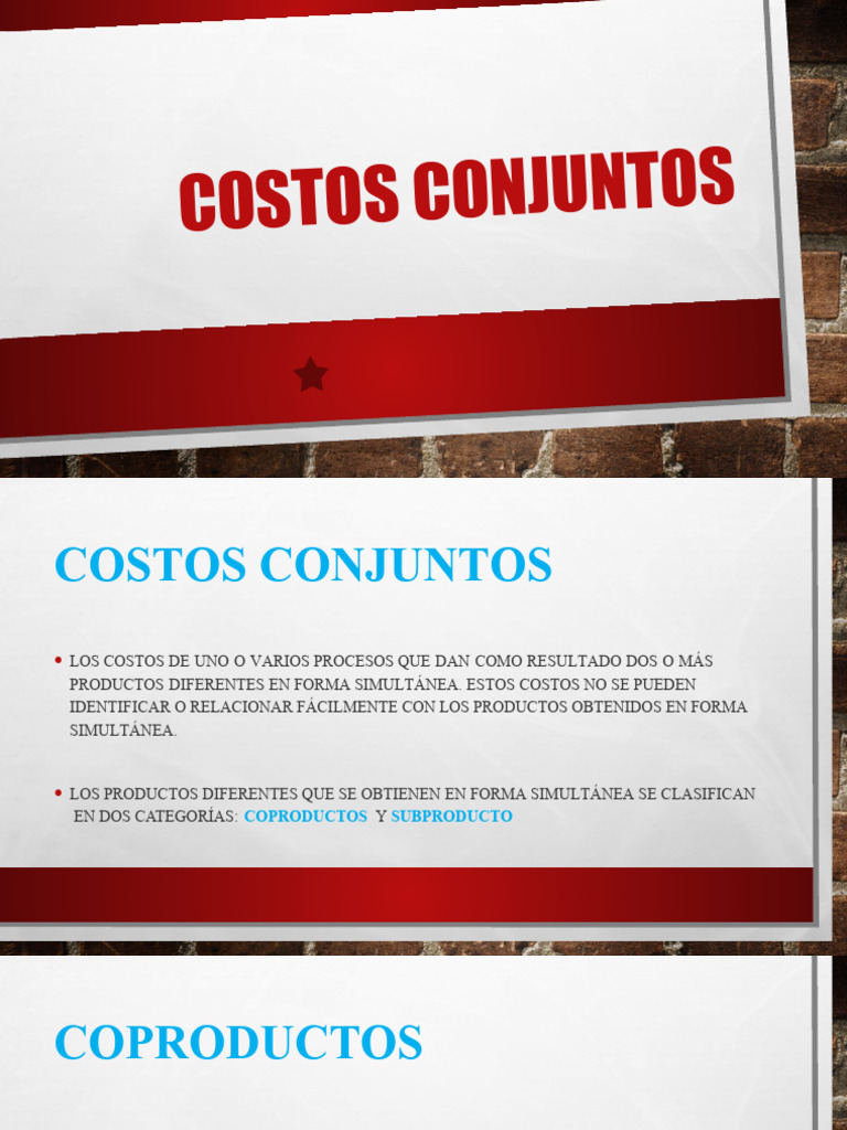 Costos Conjuntos | PDF | Petróleo | Mercado (economía)