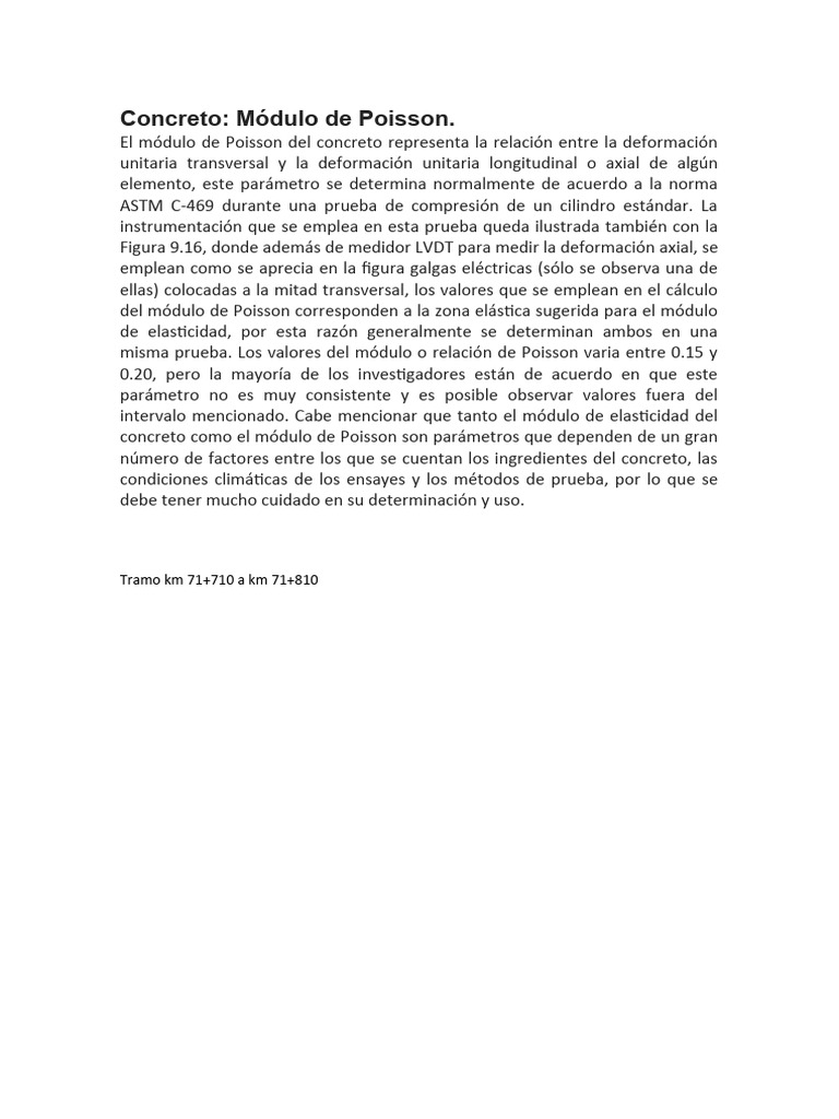 Modulo Poisson Concreto | PDF