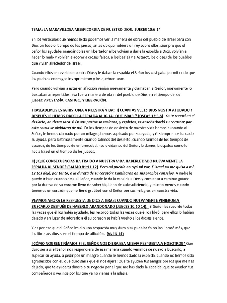 Misericordia Divina y Arrepentimiento | PDF | Amor | Creencia religiosa y doctrina