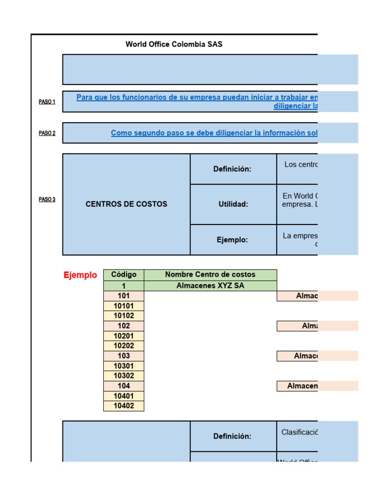 Plantilla Implementacion World Office 102022 | PDF | Business ...
