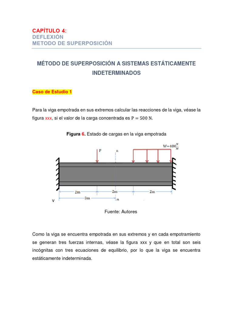 12 Metodo de Superposicion, Caso Estudio | PDF