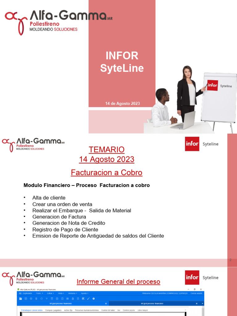 Presentacion Modulo Facturacion A Cobro | PDF | Contabilidad | Factura