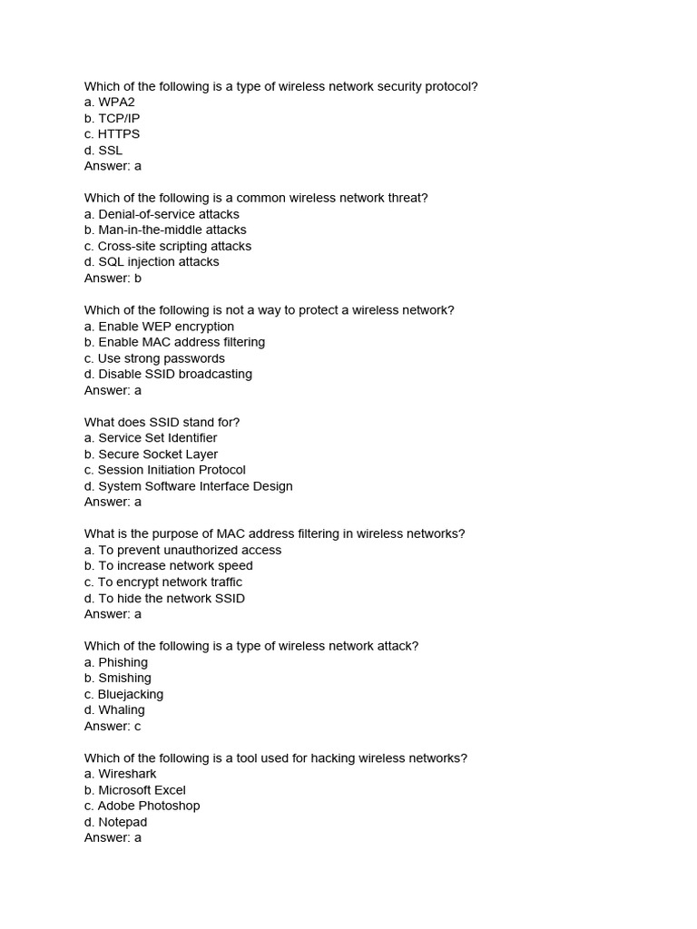 Hacking Wireless Networks and Devices | PDF