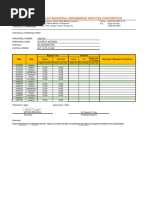 Sample Undertime Form | PDF