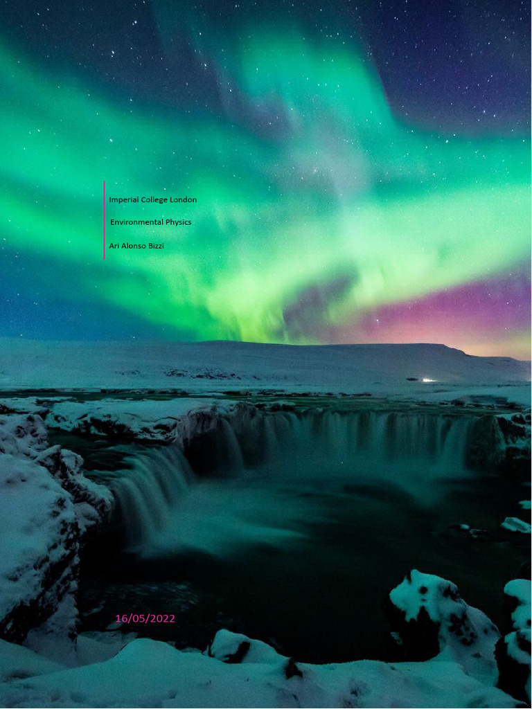 Imperial College London Environmental Physics Ari Alonso Bizzi | PDF ...