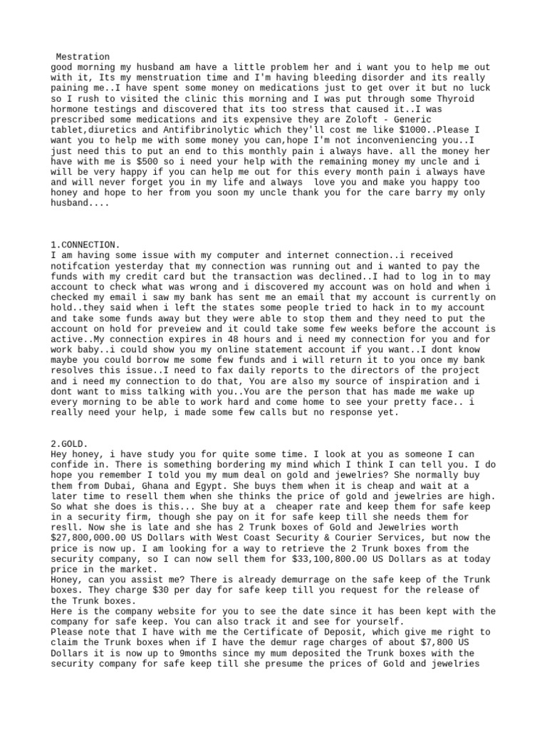 Billing Story Format | PDF