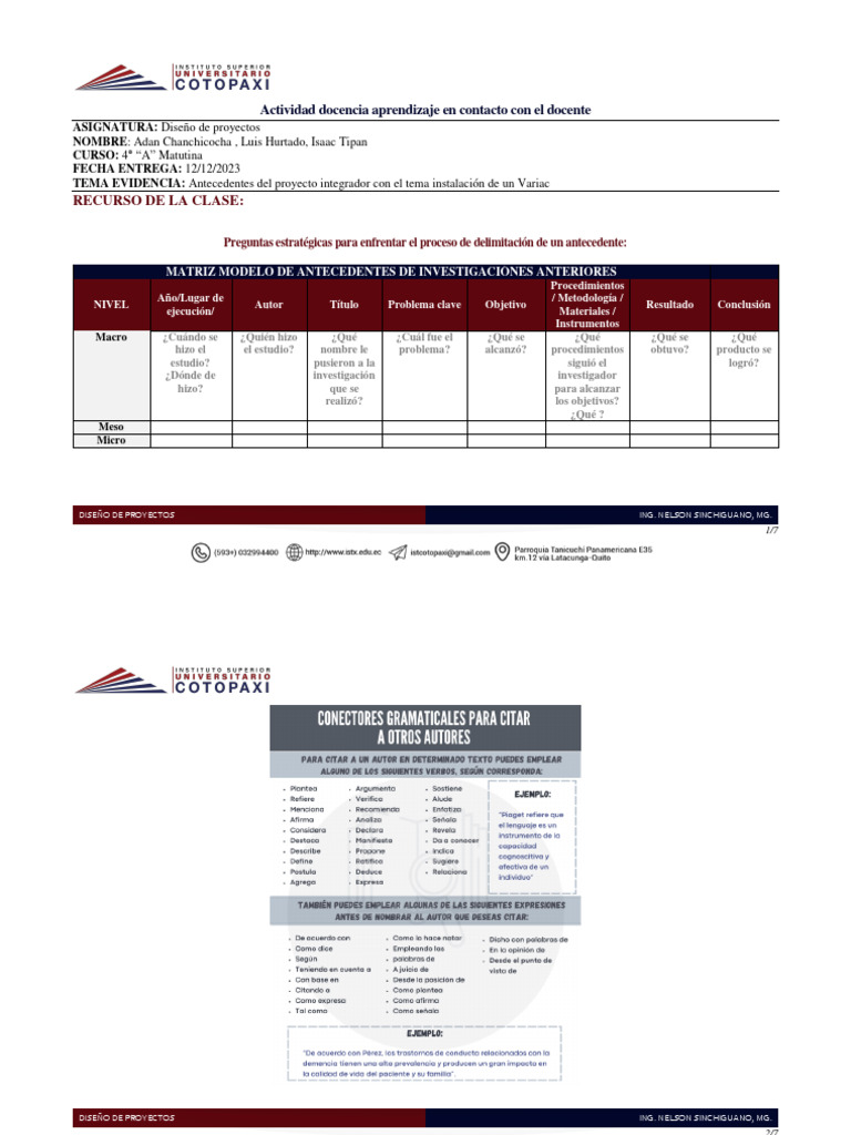 Proyecto Integrador 4 | PDF