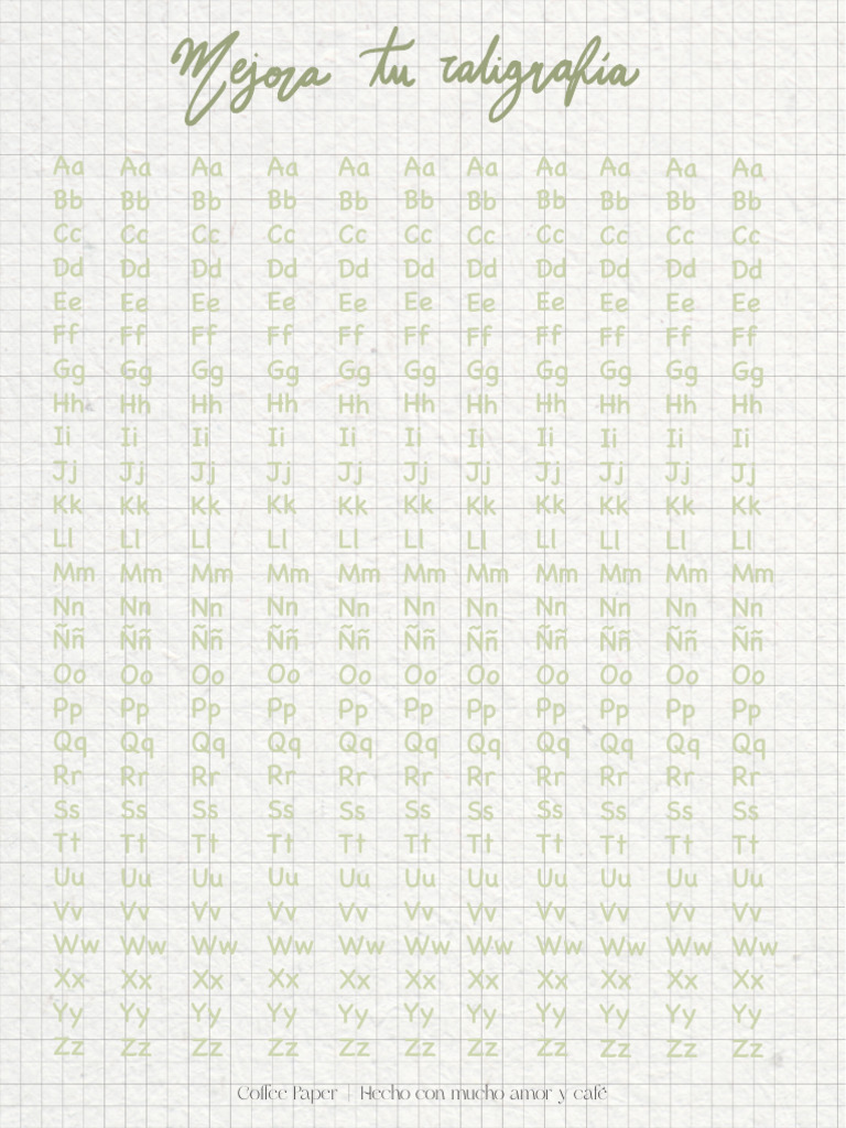 Caligrafia GoodNotes | PDF