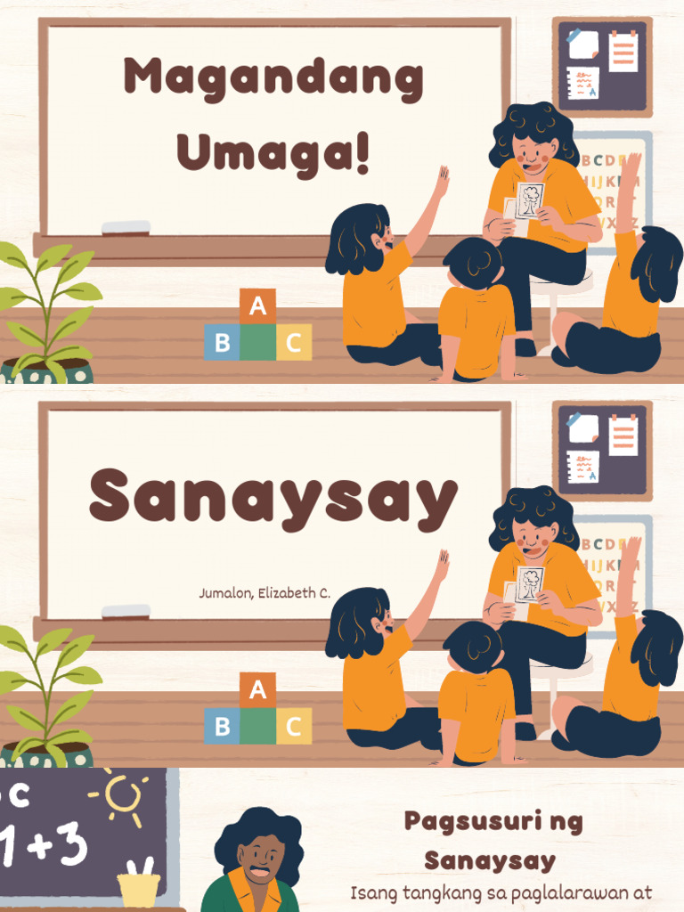 Pagsusuri NG Sanaysay | PDF