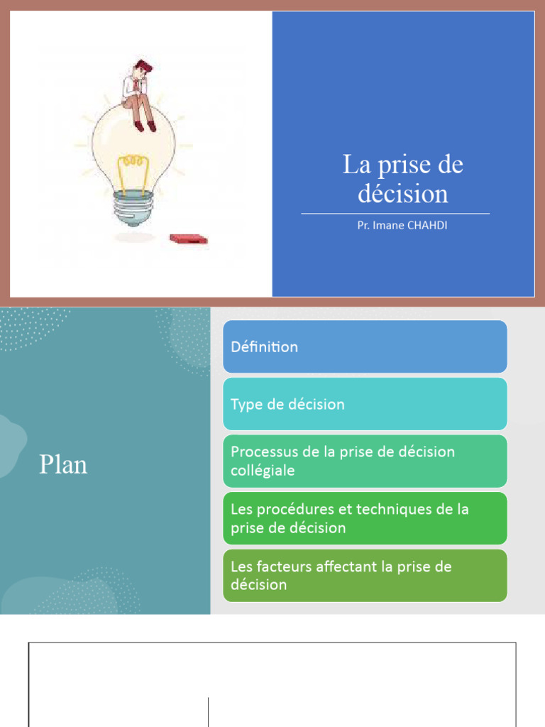 Prise de décision collégiale expliquée | PDF | Méthode du consensus ...