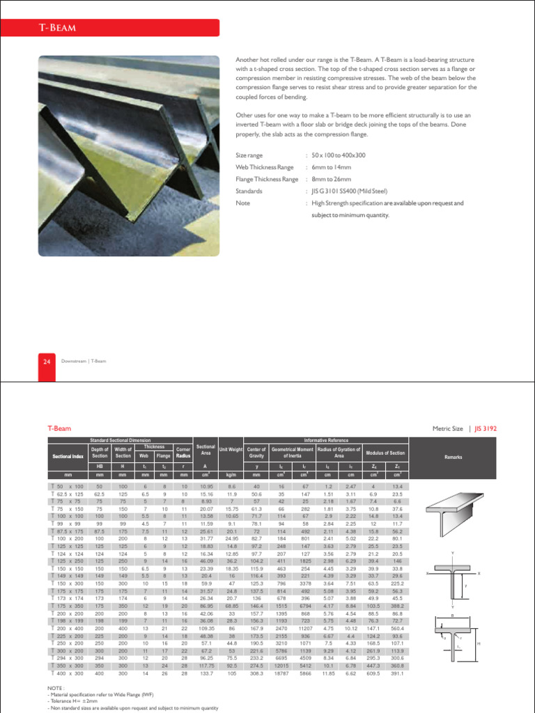 T Beam | PDF