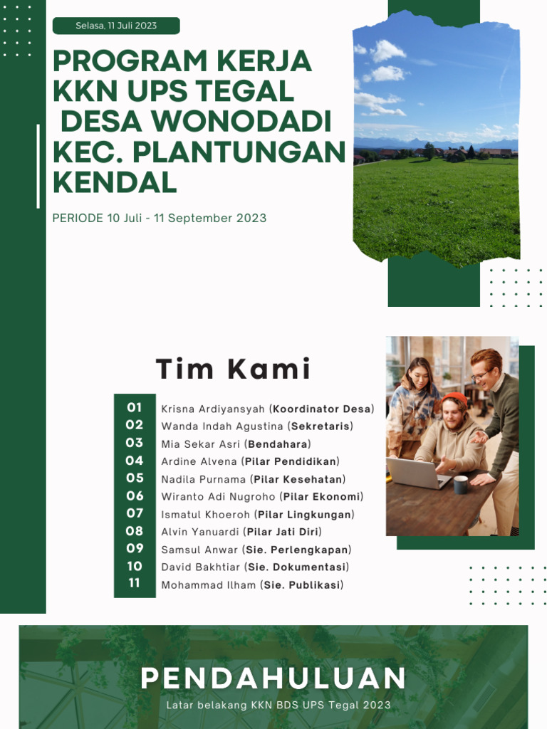 MATERI PRESENTASI KKN | PDF