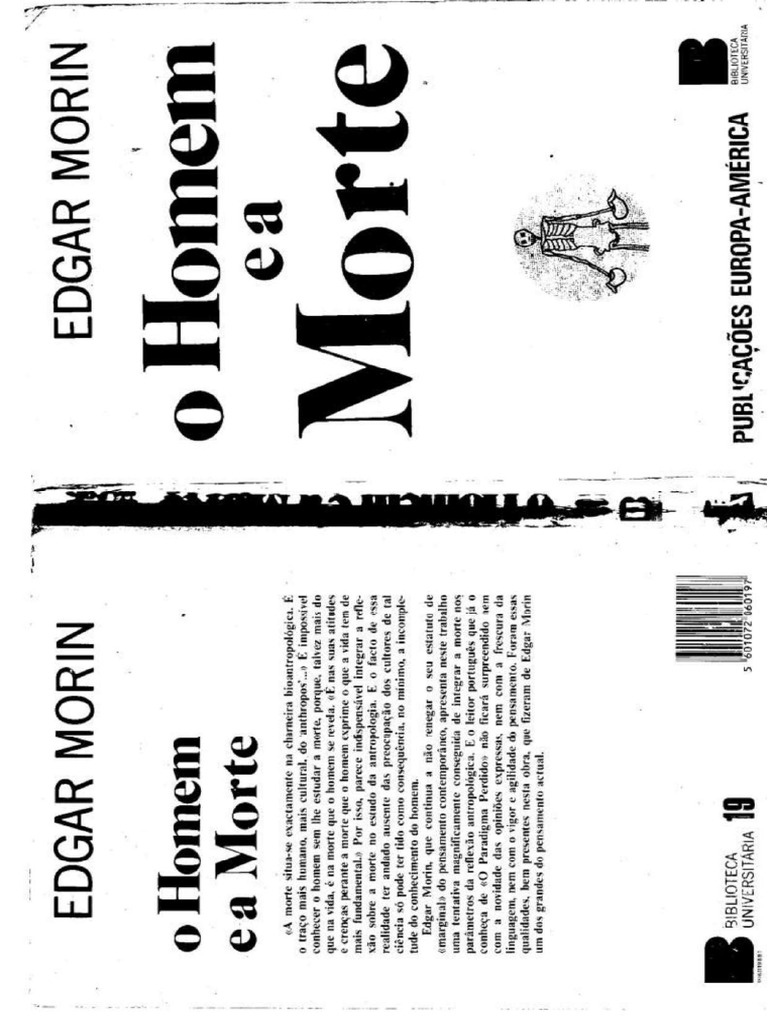 O Homem e A Morte - Edgar Morin - Compressed | PDF