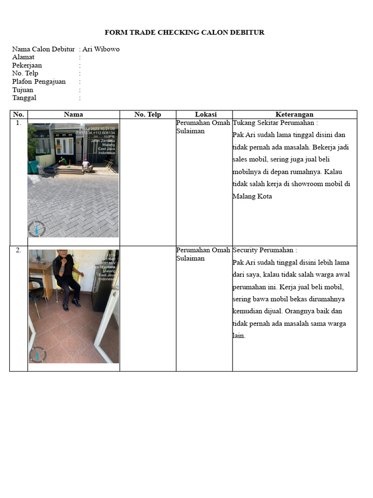 Ceklink Ari Wibowo | PDF