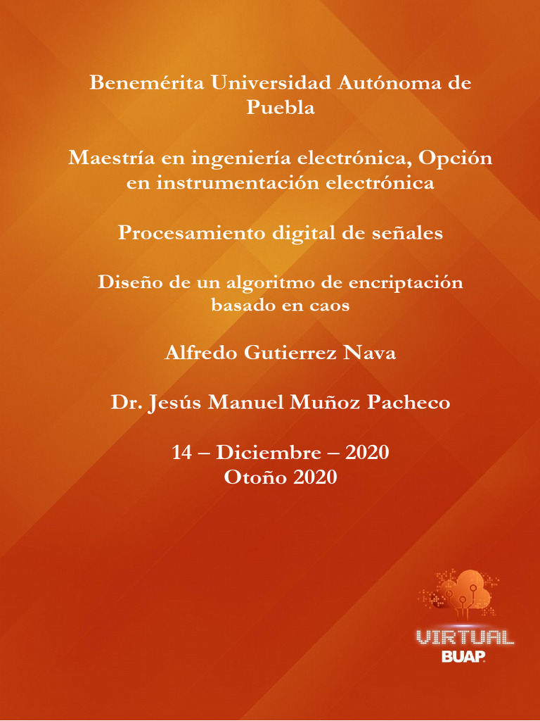 Reporte Algoritmo de Encriptacion | PDF