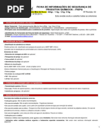 FISPQ-Scott Spray 400ml | PDF | Primeiros socorros | Queimadura