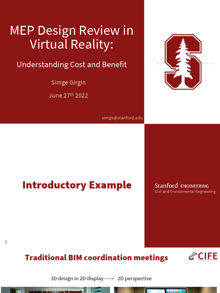 VR-based Design Reviews - VDC Workshop - Simge Girgin | PDF | Computers