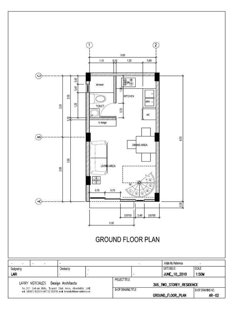 1 Ground Floor Plan | PDF