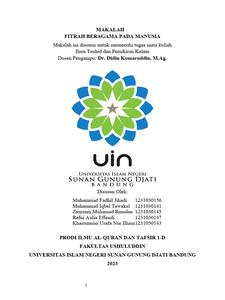 Makalah Itpk Caca | PDF