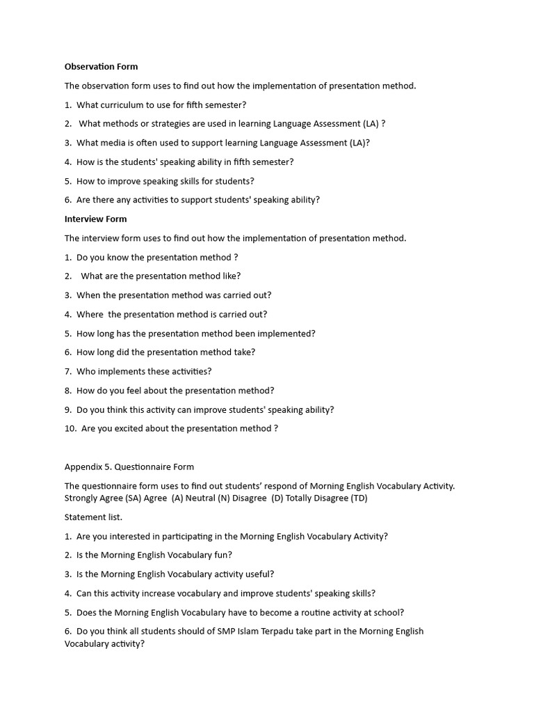Language Assessment & Vocabulary Activities Evaluation | PDF