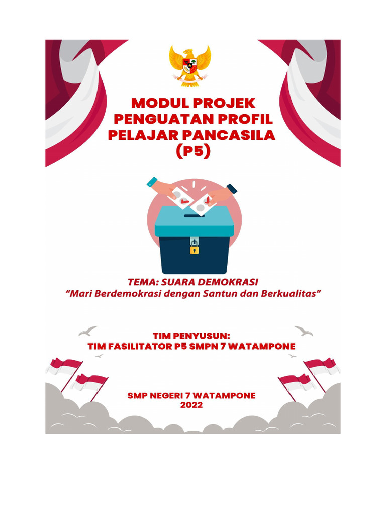 Poster Edukasi Demokrasi untuk SMP | PDF | Karier & Perkembangan | Ilmu ...