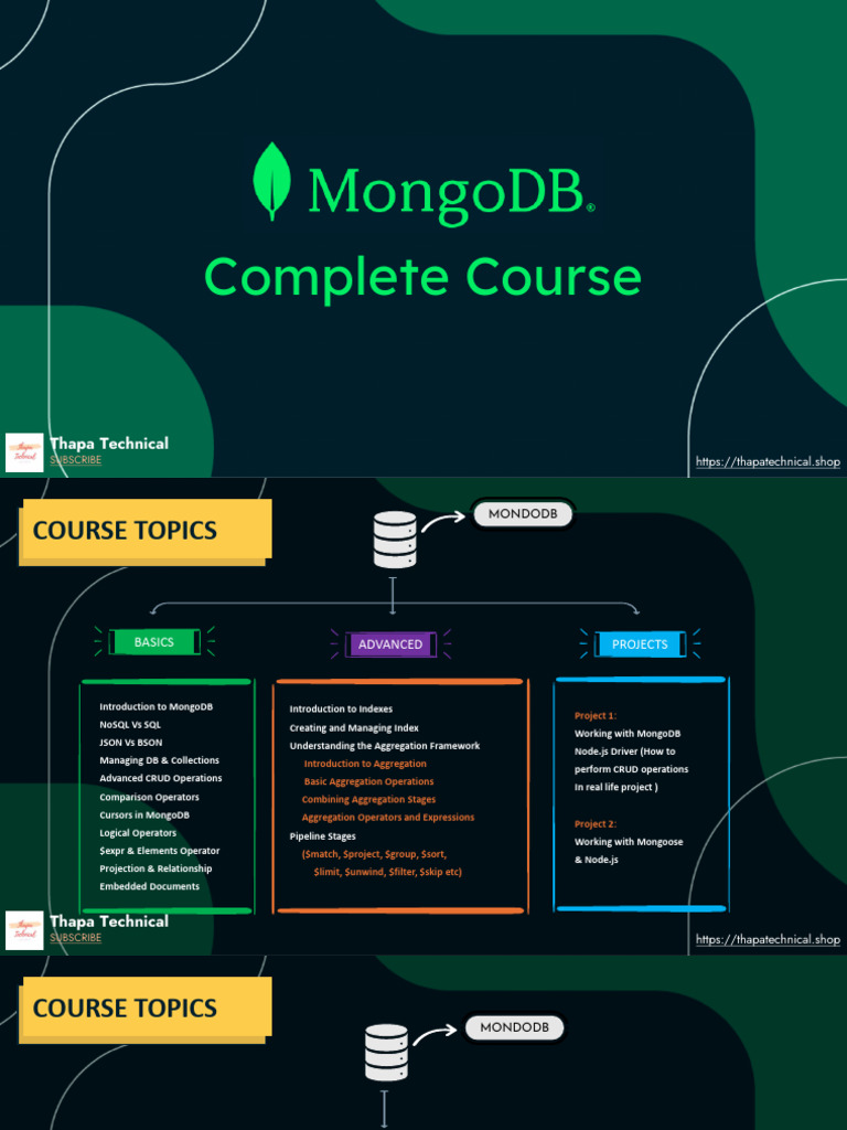 1693746330937-MongoDB Course | PDF