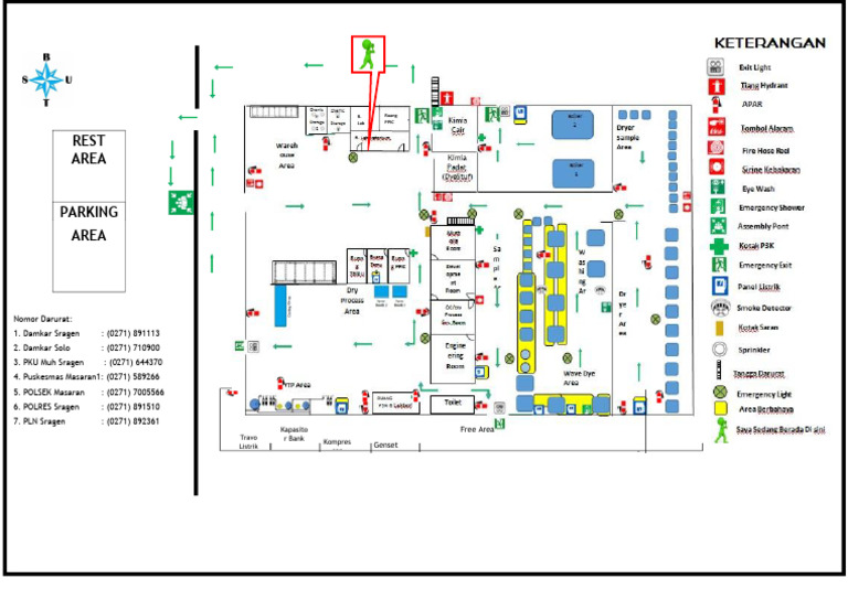 Layout Ruang SPV Lab | PDF