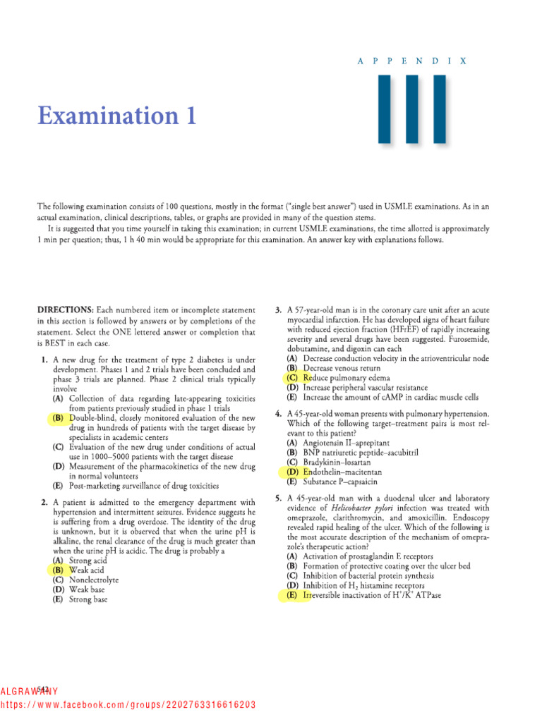 Katzung Samplex | PDF