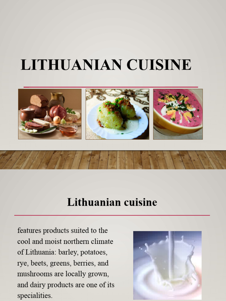 Lithuanian Cuisine 2 | PDF | Western Cuisine | European Cuisine