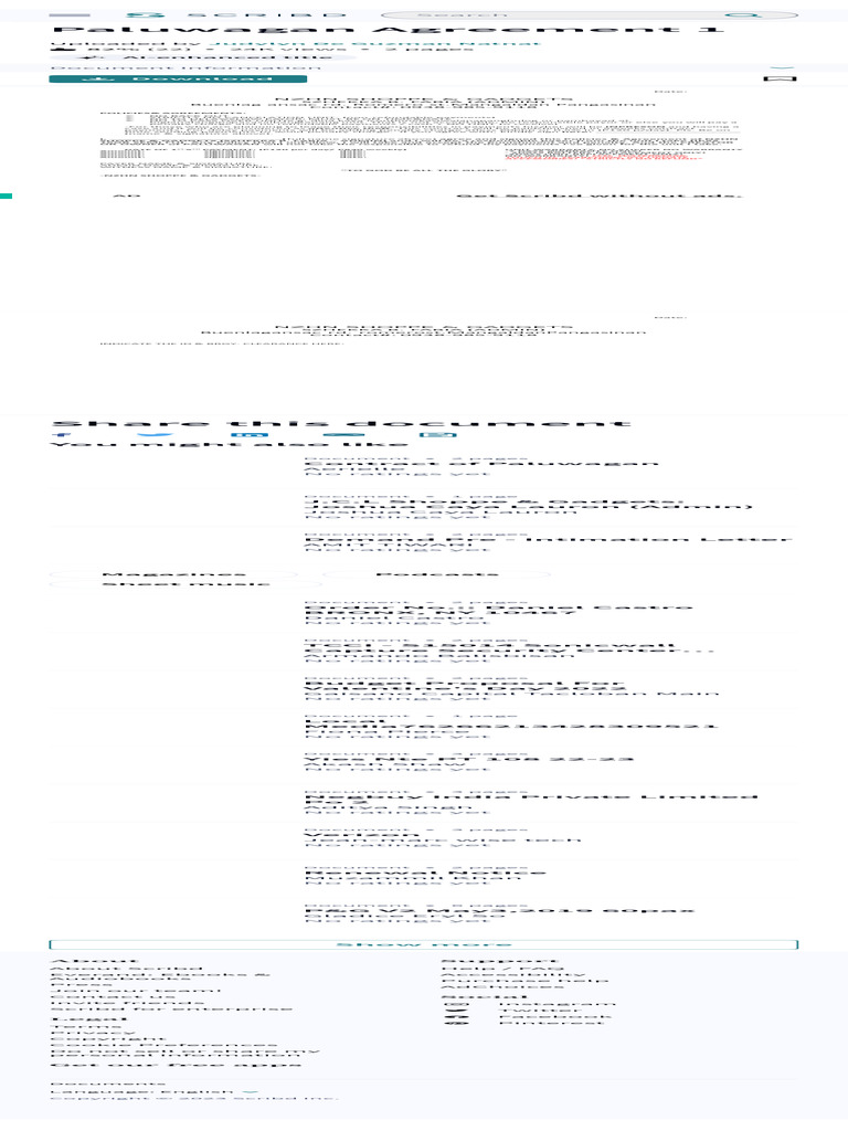 Paluwagan Agreement 1 PDF Private Law Business Law | PDF