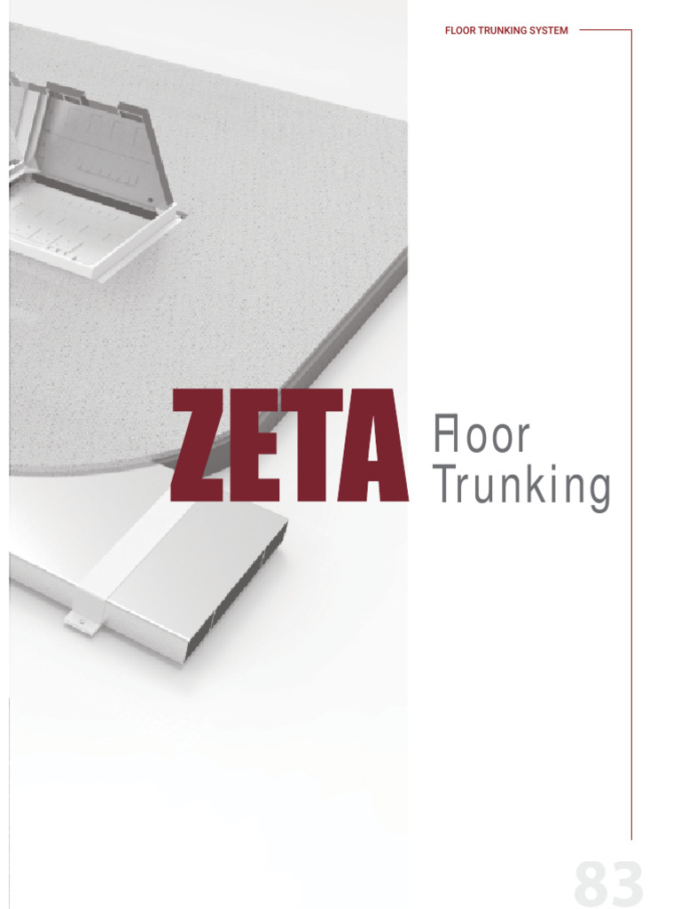 Floor Trunking System Specifications | PDF | Building Engineering ...