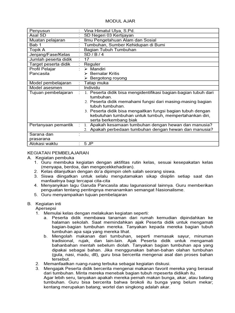 Ma Ipas KL 4 SMT 1 | PDF | Science & Mathematics