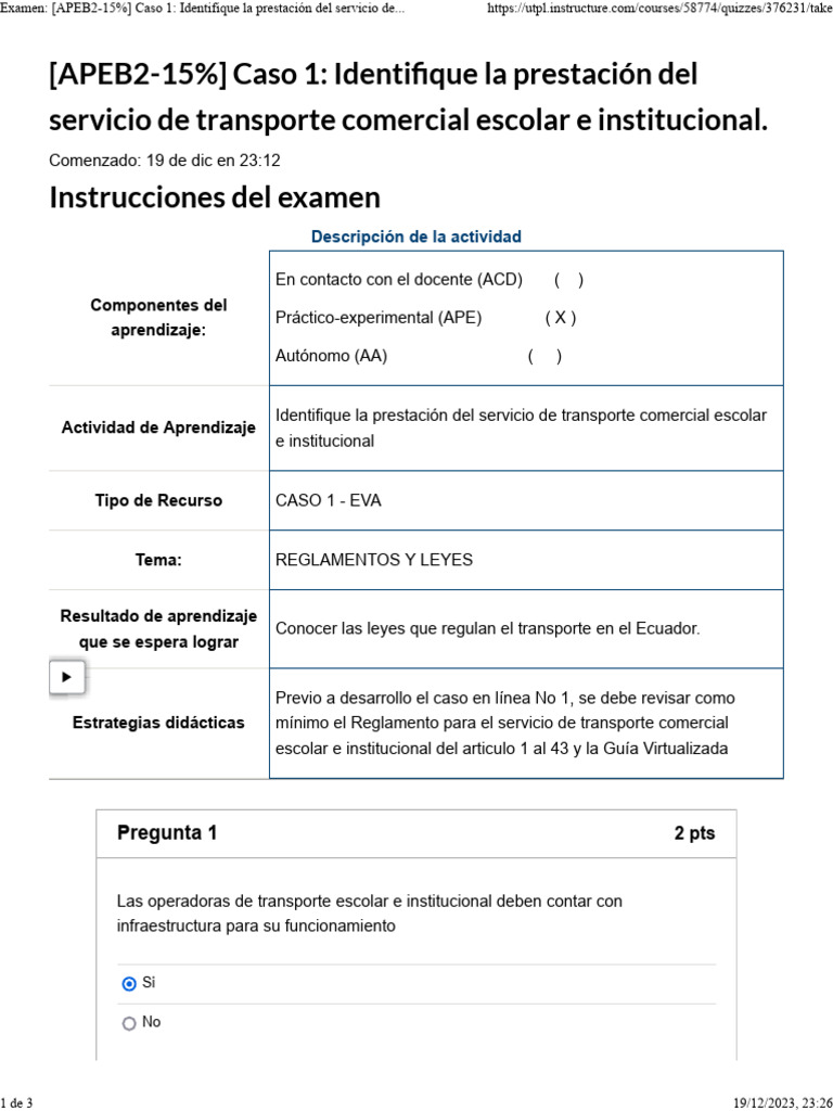 Reglas Transporte Escolar Ecuador | PDF | Regulación