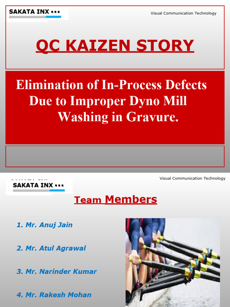Sai QC Kaizen Story Elimination of Inprocess Defects Due To Improper ...