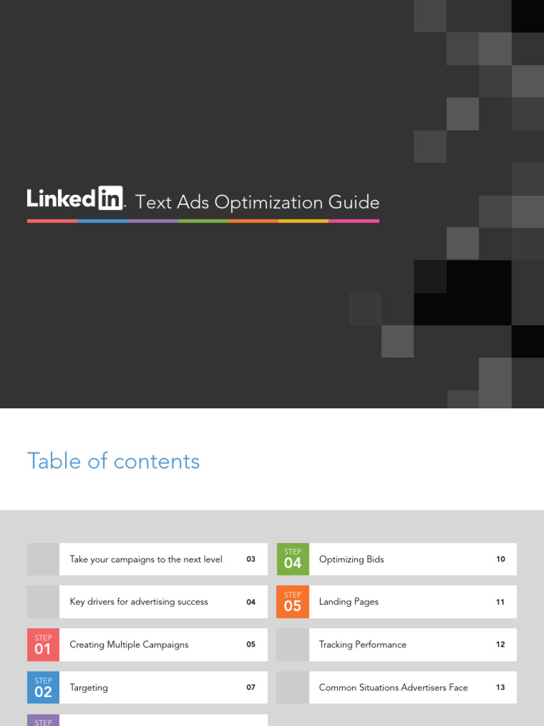 Linkedin Ads Optimization Guide en Us | PDF | Advertising | Target Audience