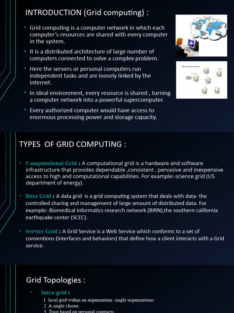 Grid Architecture | Download Free PDF | Grid Computing | Computer Cluster