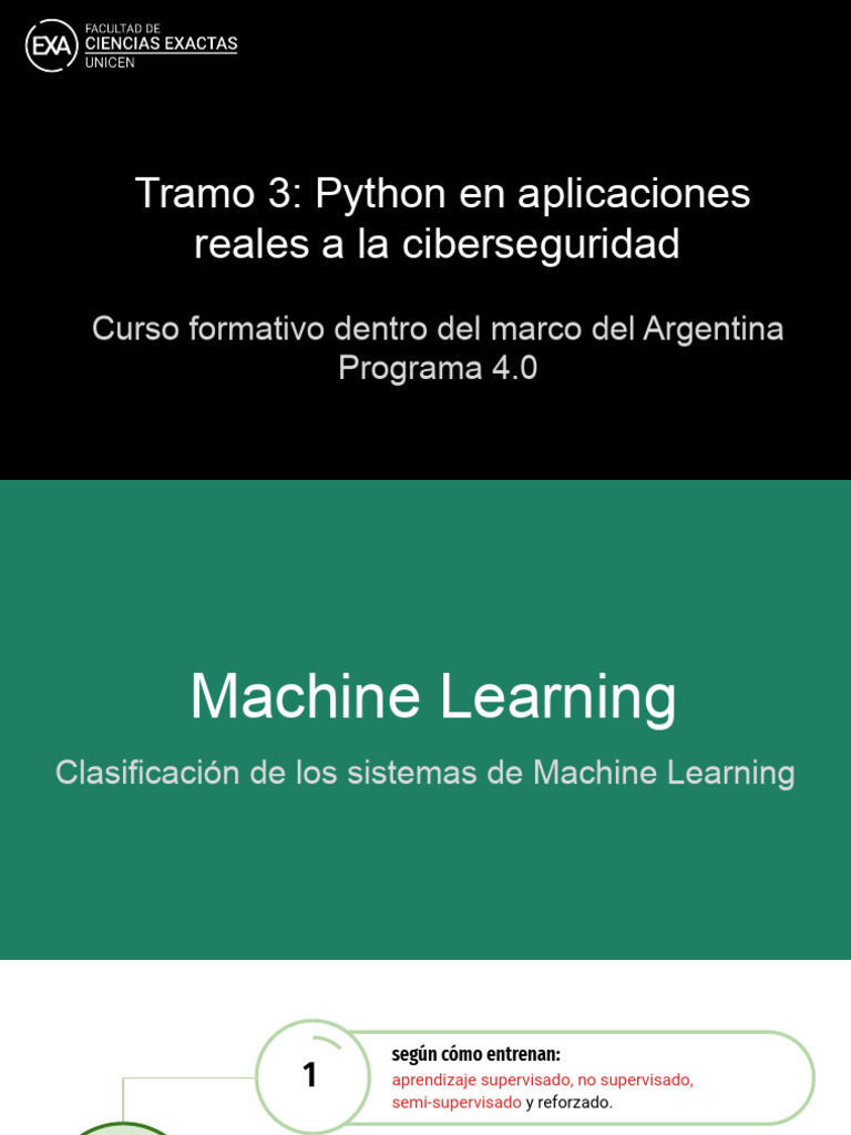 Clase 1 - Clasificación de Los Sistemas de Machine Learning | PDF ...