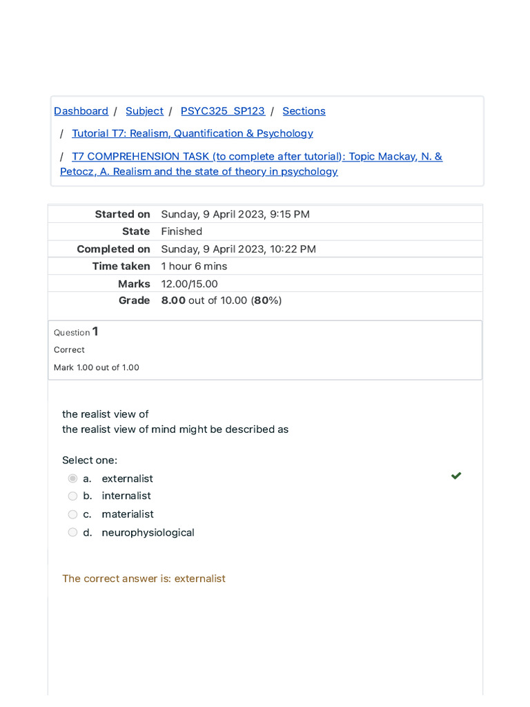 T7 COMPREHENSION TASK (To Complete After Tutorial) - Topic Mackay, N ...