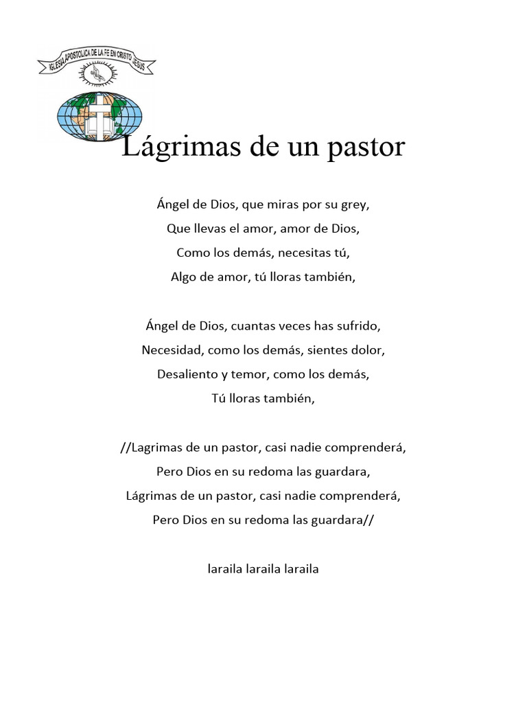 Lágrimas de Un Pastor | PDF