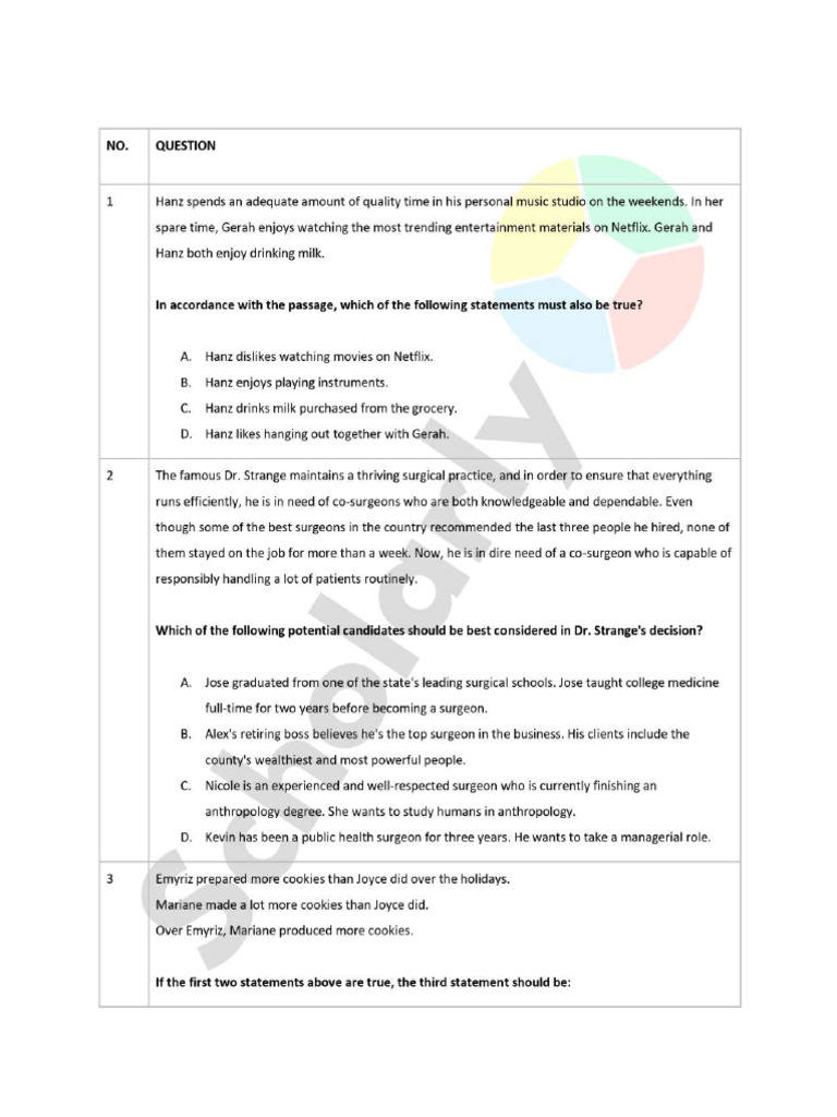 Logical Statements | PDF