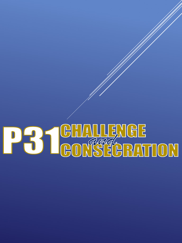 Consecration Guide for Church Members | PDF | Consecration | Foods